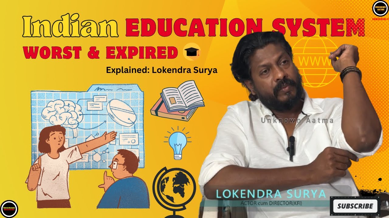 Indian WORST Education System Explained by Lokendra Surya | Teach your ...