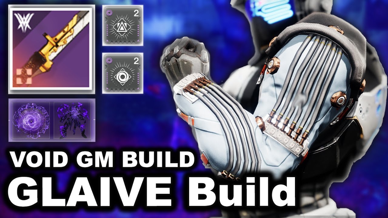 The Best Gm Void Glaive for high Damage (Survivability and Damage ...