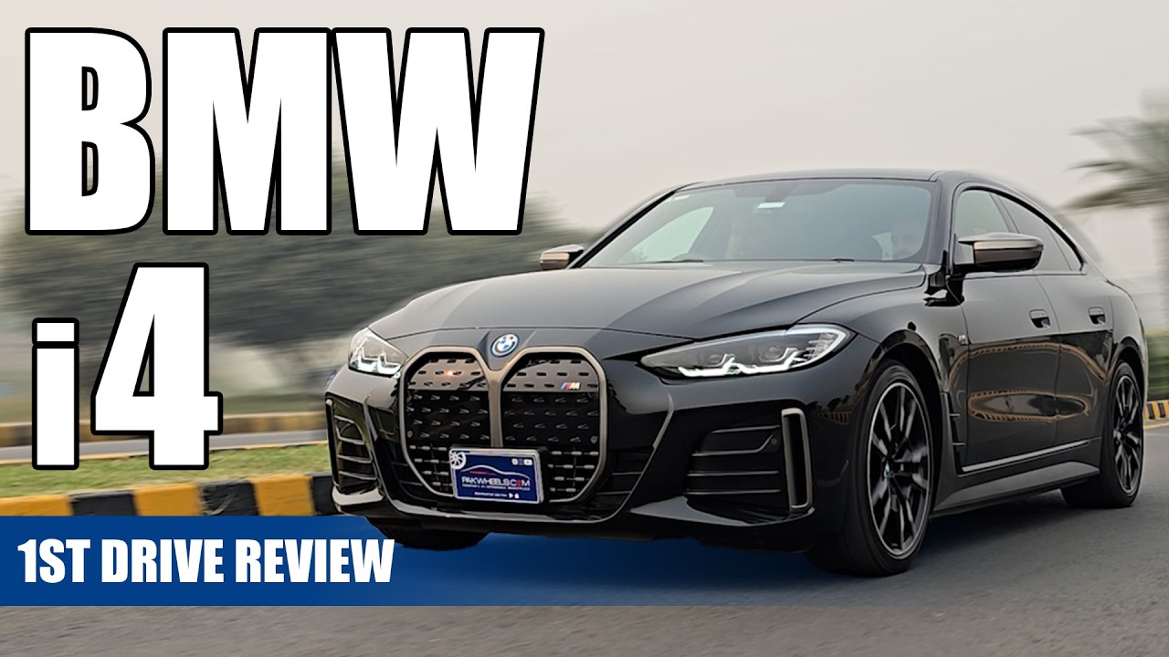 BMW i4 M50 ka launch control is amazing - YouTube