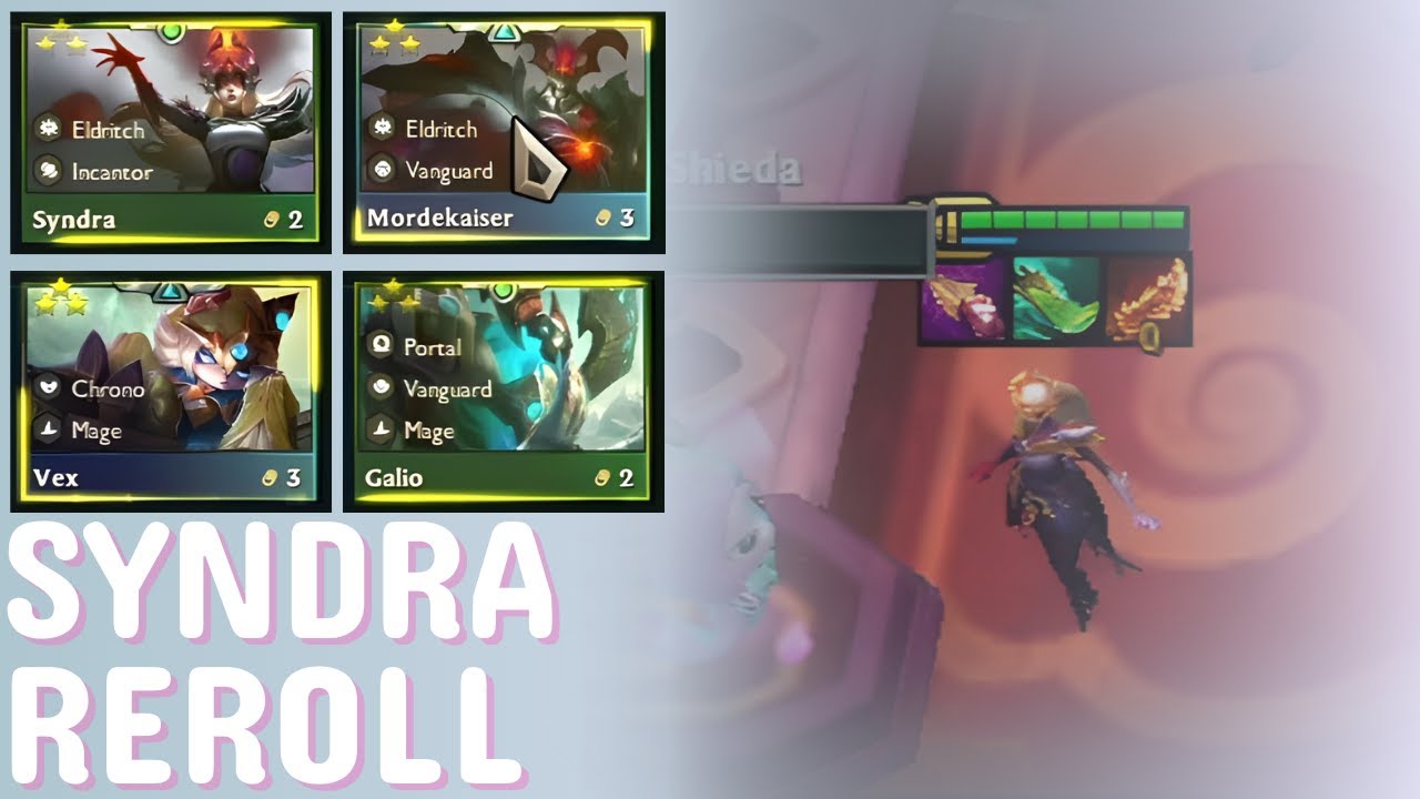 THE SYNDRA REROLL COMP IS STRONG | TFT SET 12 - YouTube