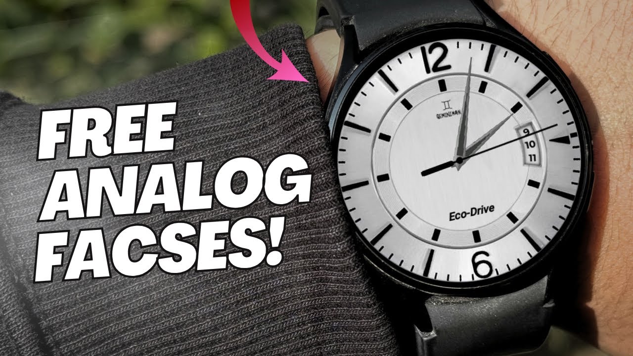 Galaxy Watch 7 Amazing Classic Analog WatchFaces! - YouTube