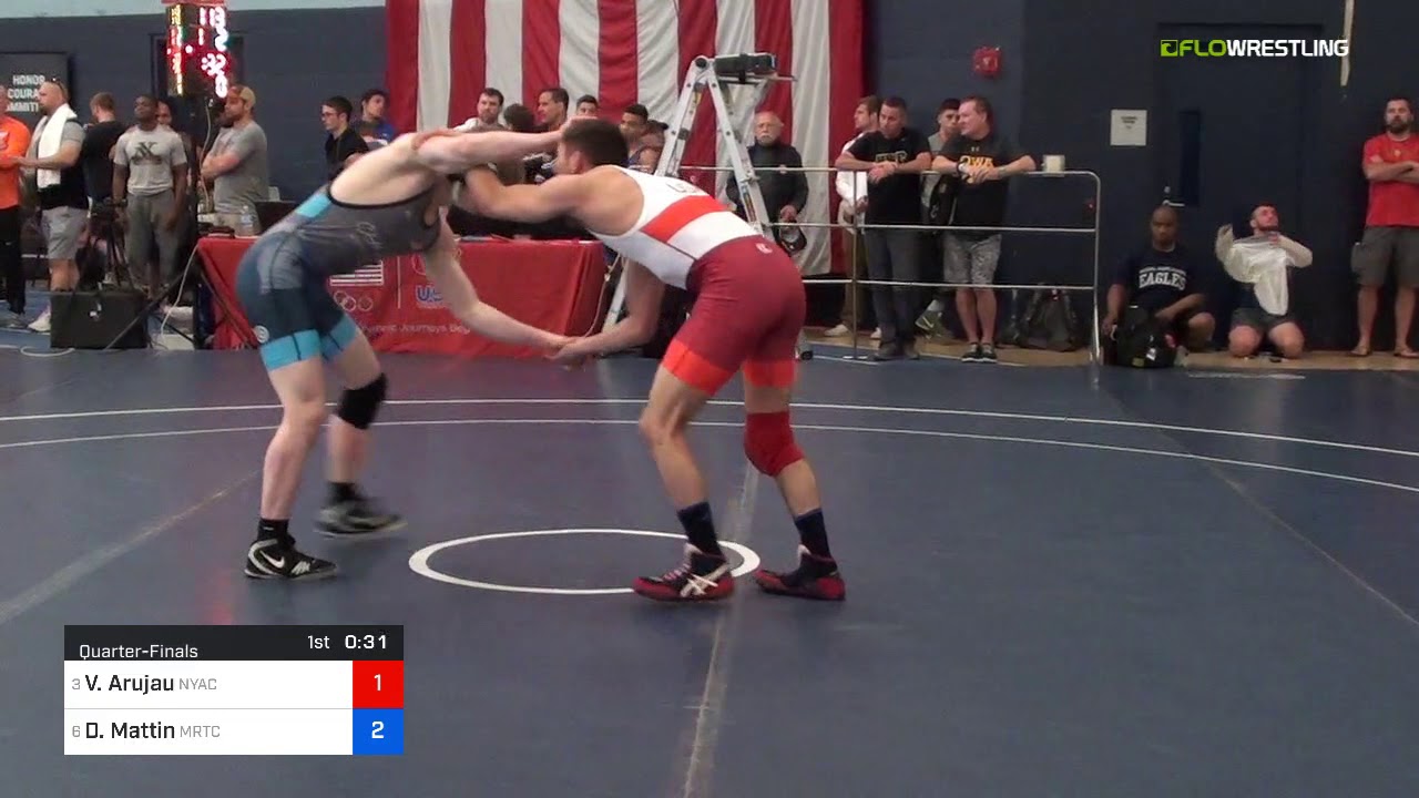 2018 FS WTT Challenge/UWW Juniors 61 Quarter-Finals - Vitali Arujau ...