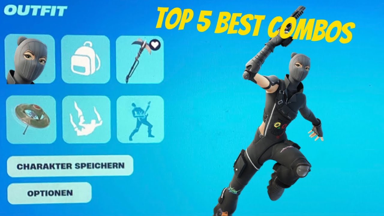 Top 5 Sweaty Caper skin Combos - YouTube