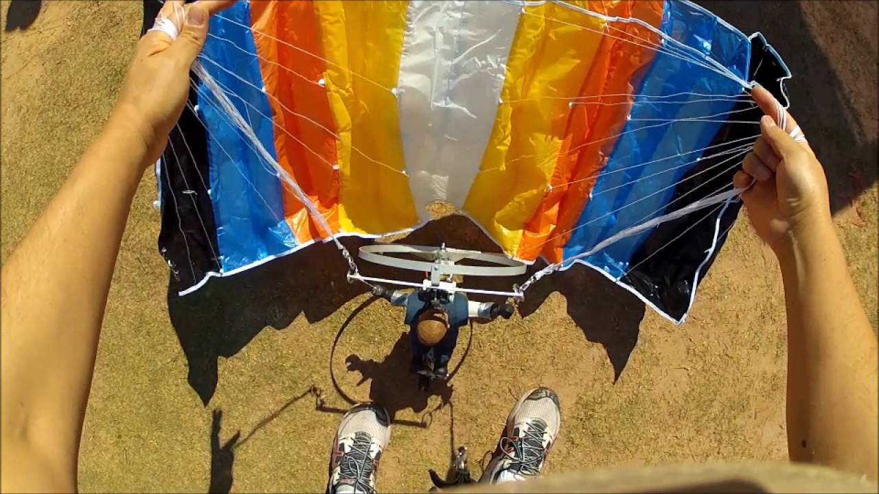 ...dia de mini paraglider motorizado... - YouTube