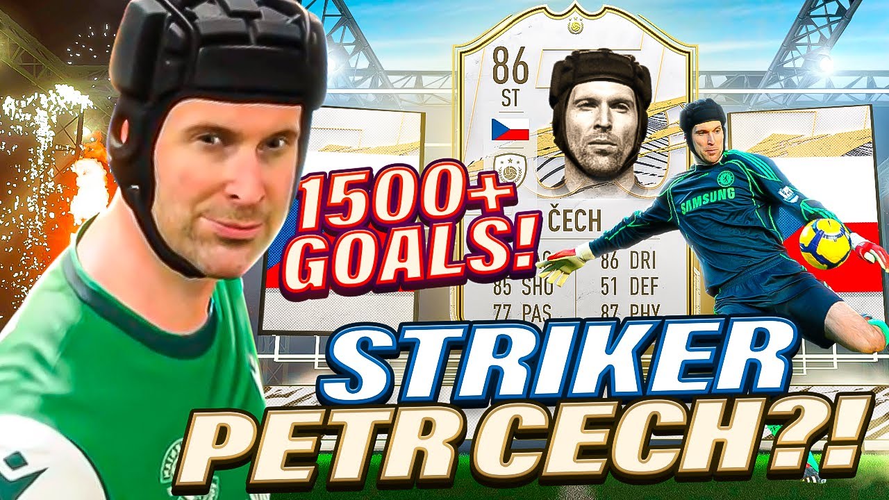 1500 GOALS WITH ICON PETR CECH...AT STRIKER?! FIFA 21 Ultimate Team ...