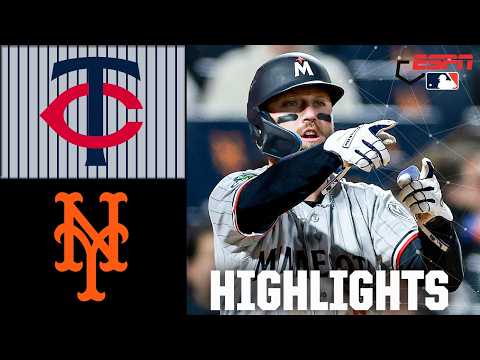 Minnesota Twins vs. New York Mets | Full Game Highlights | ESPN MLB