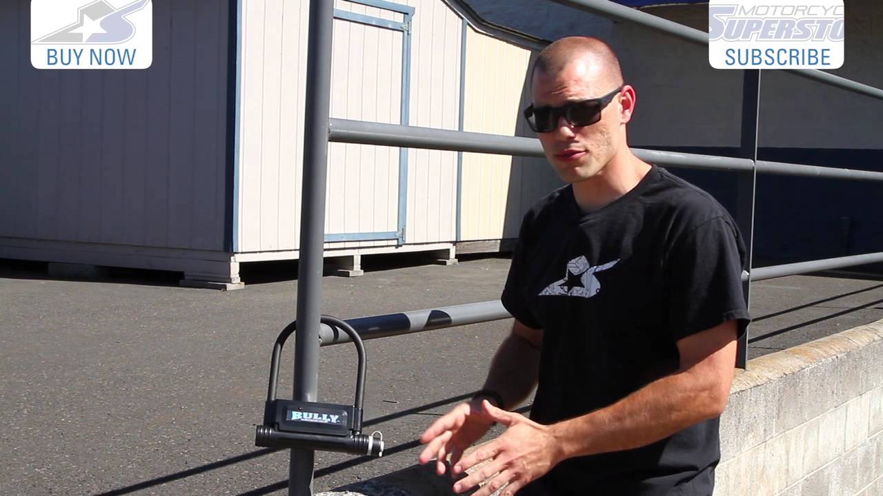 Bully Pager Alarm Lock Thrash Test | Motorcycle Superstore - YouTube