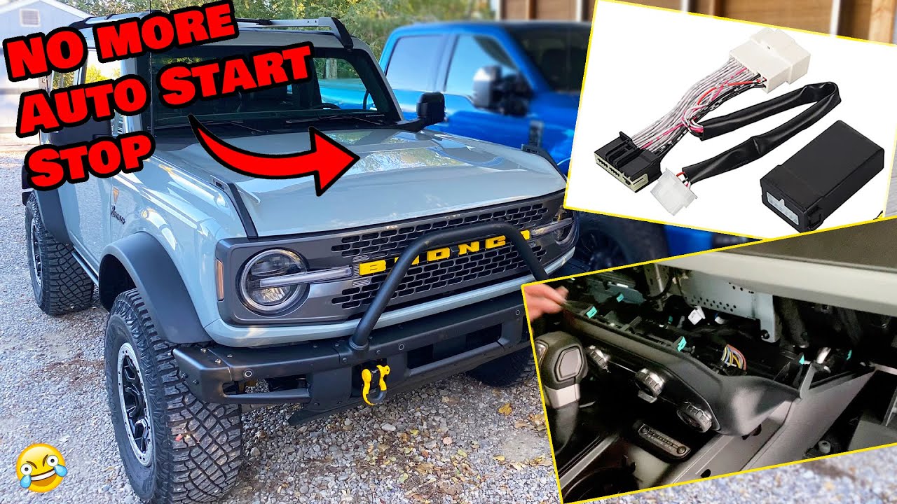 Installing The Auto Start Stop Eliminator on Our *NEW* Ford Bronco ...