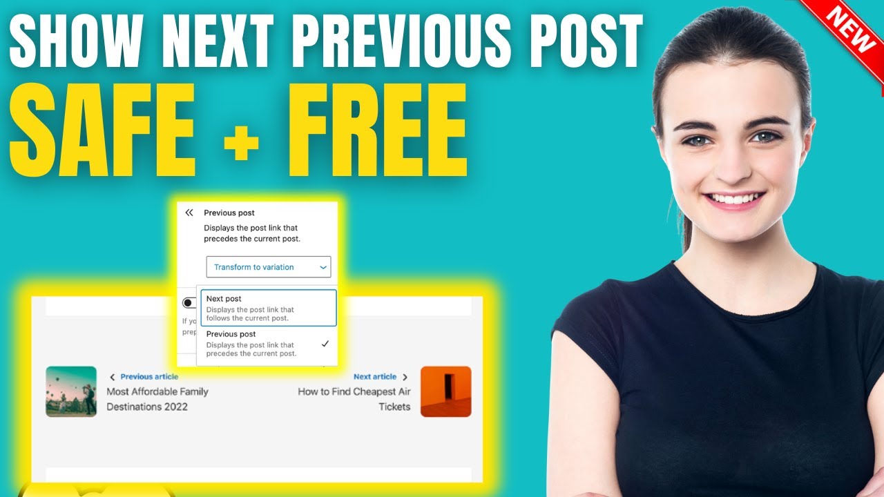 How to Show Next Previous Post in WordPress 2025 - YouTube