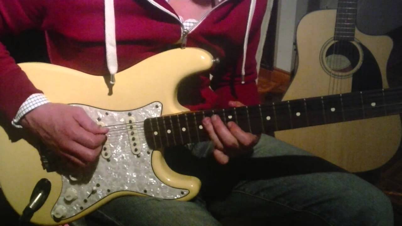 Rocker Riff and guitar solo Take 3 - YouTube