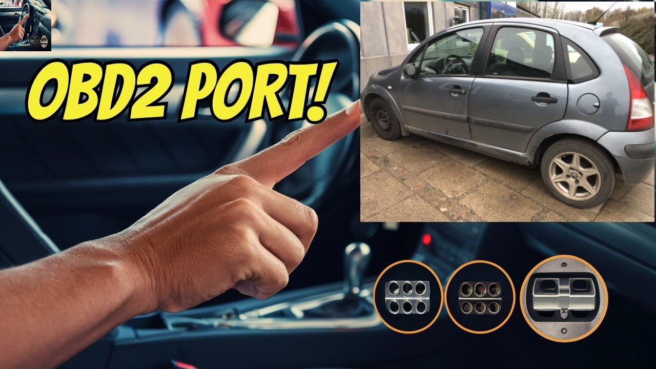 2002-2010 Citroën C3 OBD2 Port: How to Find It - YouTube