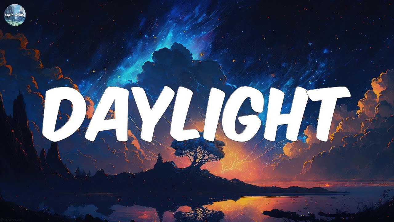 Daylight - David Kushner [Lyrics] || Ed Sheeran, Wiz Khalifa, Charlie ...