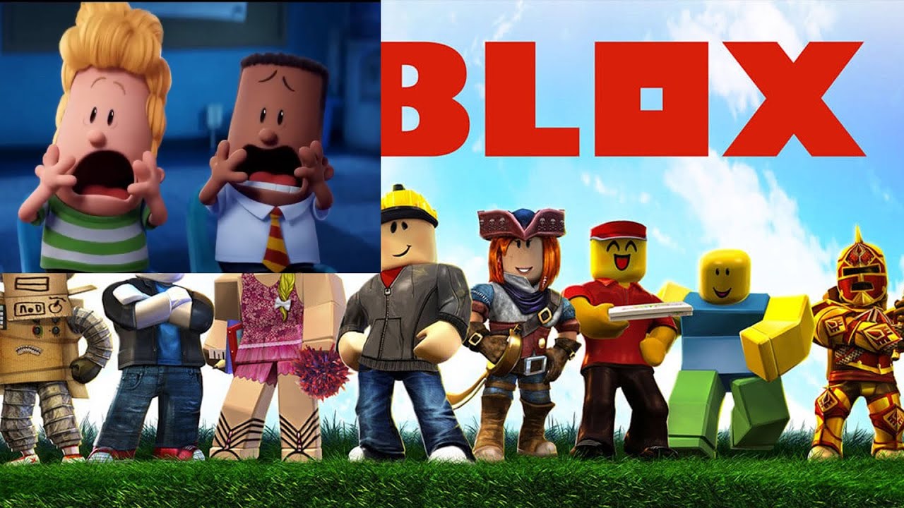 George and Harold plays a roblox for a first time - YouTube