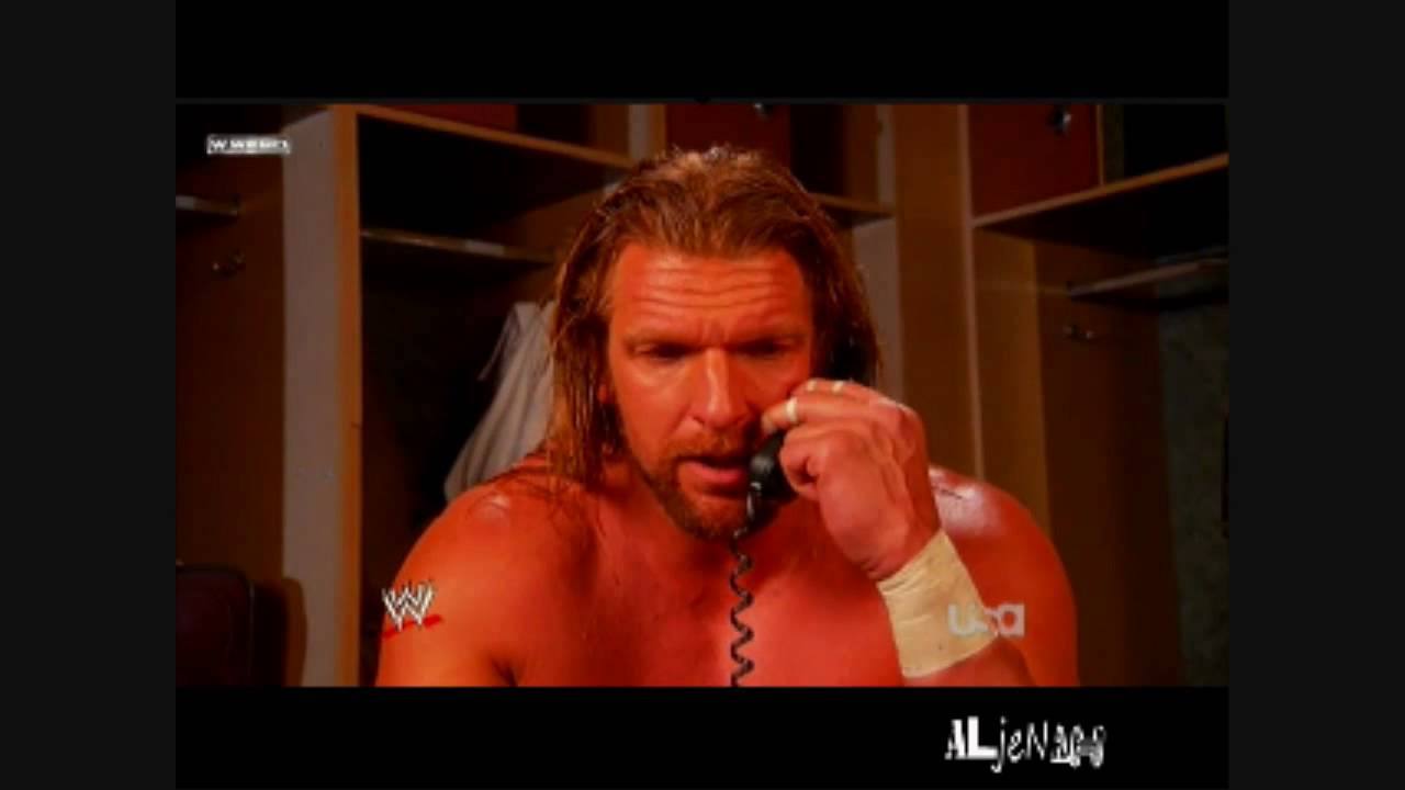 TRIPLE H MAKING HIS 1 PHONE CALL - YouTube