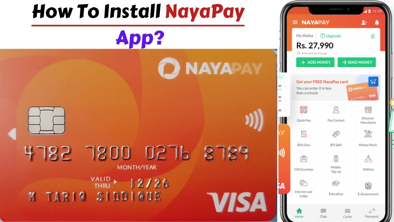 How To Install NayaPay App In Mobile | Easy Way Install NayaPay App ...