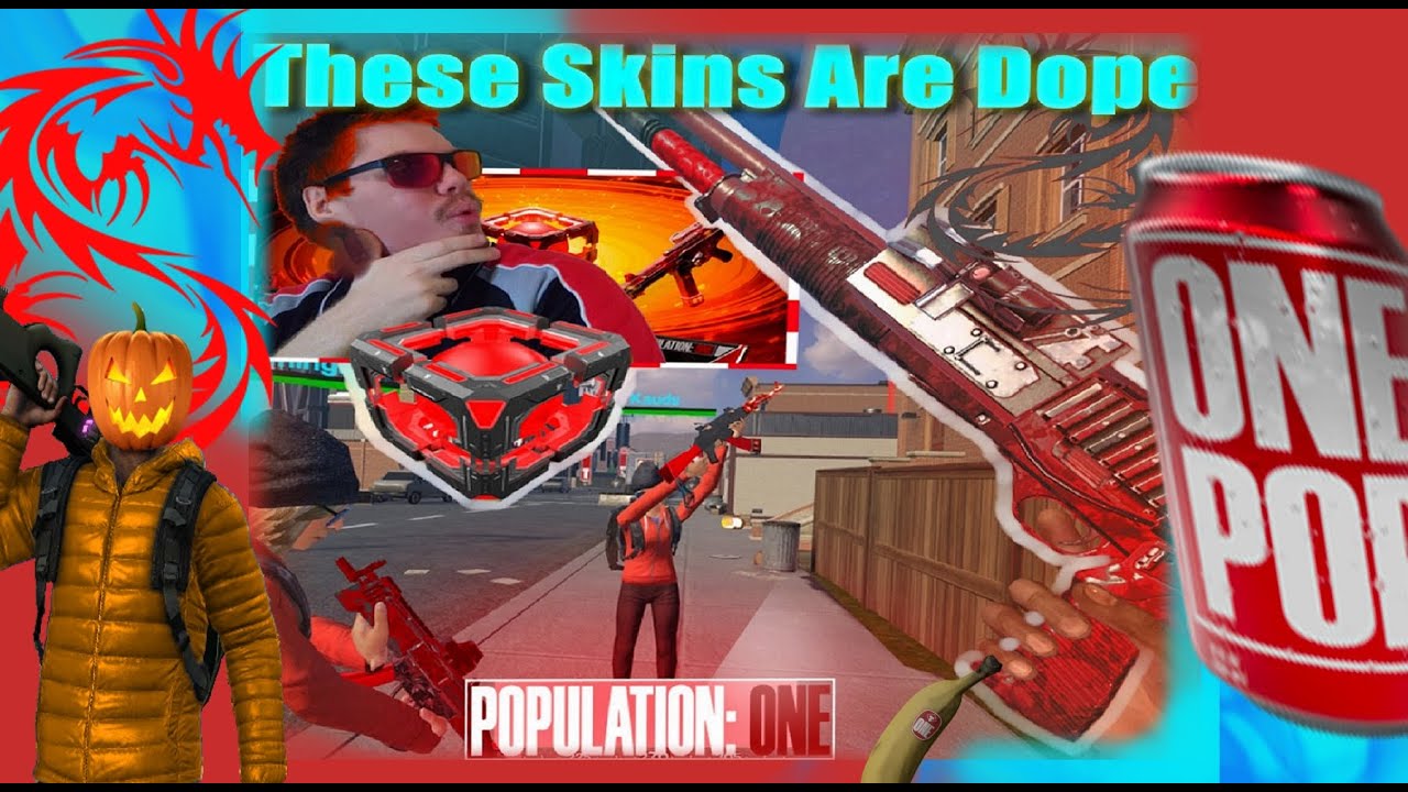 💀 ( Skulls Skin Showcase ) Population One VR 🔴E2🚩 - YouTube