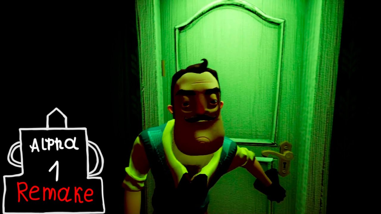 HELLO NEIGHBOR MOD KIT - ALPHA 1 REMAKE (MIX ART) #2 (FINAL) - HELLO ...