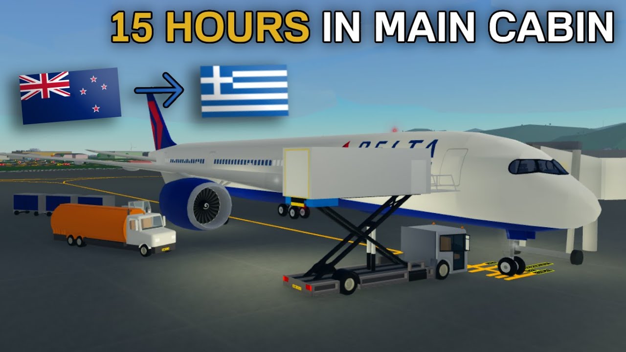 Delta (MAIN CABIN) | A350-900 | Auckland-Los Angeles (PTFS Real Sounds ...