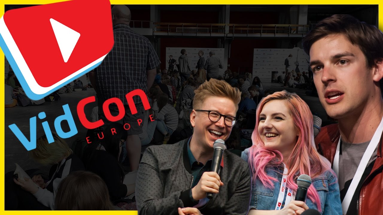 Con Vlog :: VidCon EU 2017 :: MEETING YOUTUBERS (MatPat, JoeyGraceffa ...