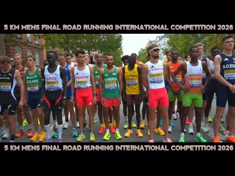 5 KM MENS FINAL ROAD RUNNING INTERNATIONAL COMPETITION 2026#viralvideo#running#share #follow#subscri