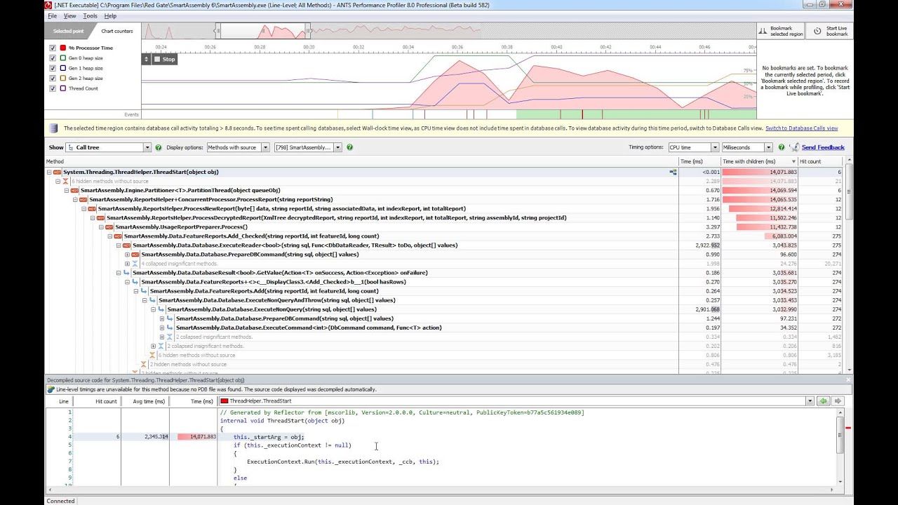 Profiling a .NET desktop executable - YouTube