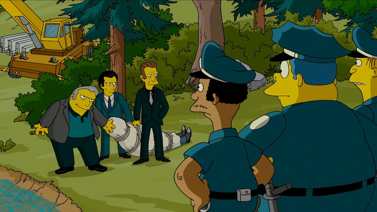 Cleaning the Lake | The Simpsons Movie (Upscaled, SDR) - YouTube