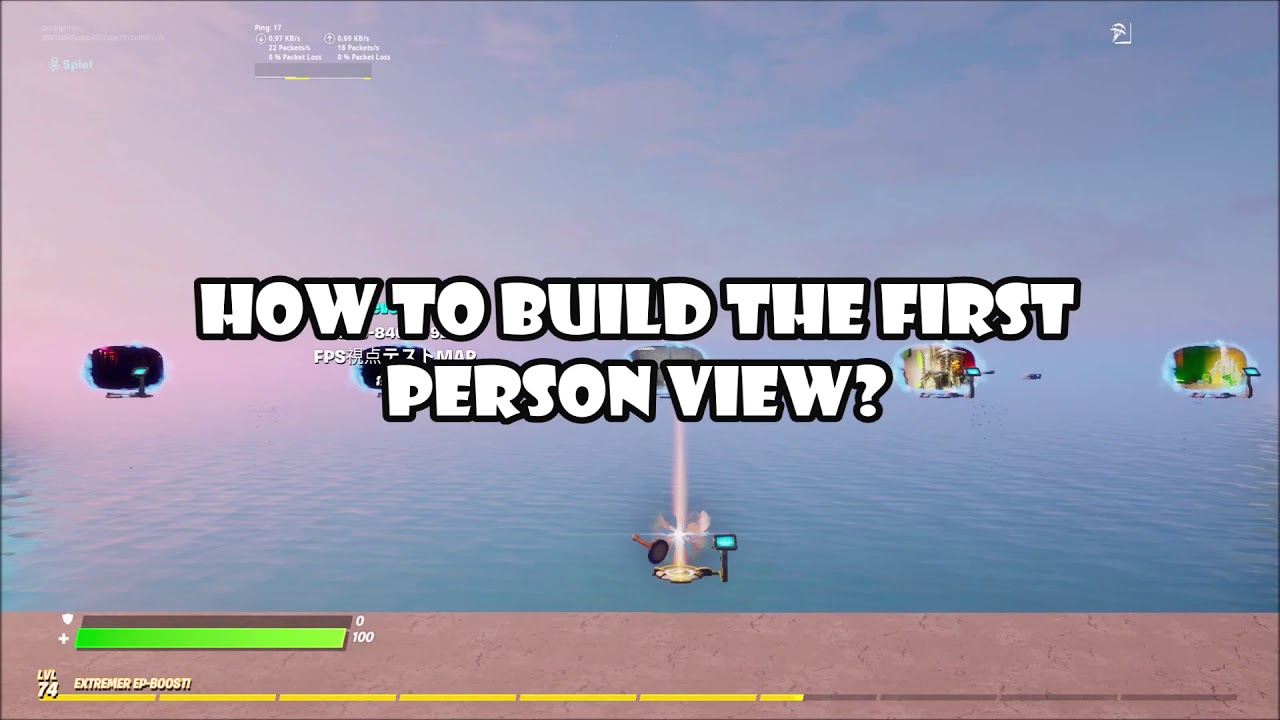 FIRST PERSON MAP | Created by neverty7 | How to play in First Person ...