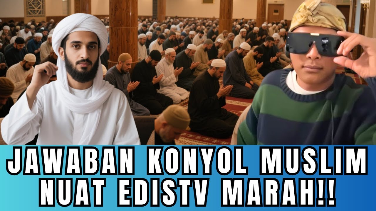 DISKUSI LINTAS AGAMA!! JAWABAN KONYOL MUSLIM NUAT EDISTV MARAH!! - YouTube