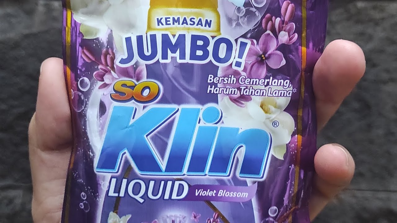 REVIEW SO KLIN LIQUID VIOLET BLOSSOM SACHET 43ML - YouTube