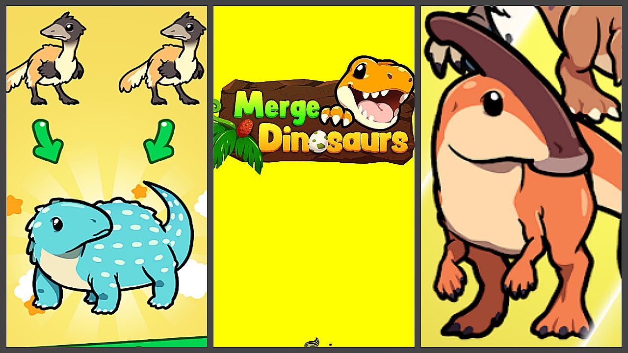 Merge Dinosaurs (Gameplay Android) - YouTube