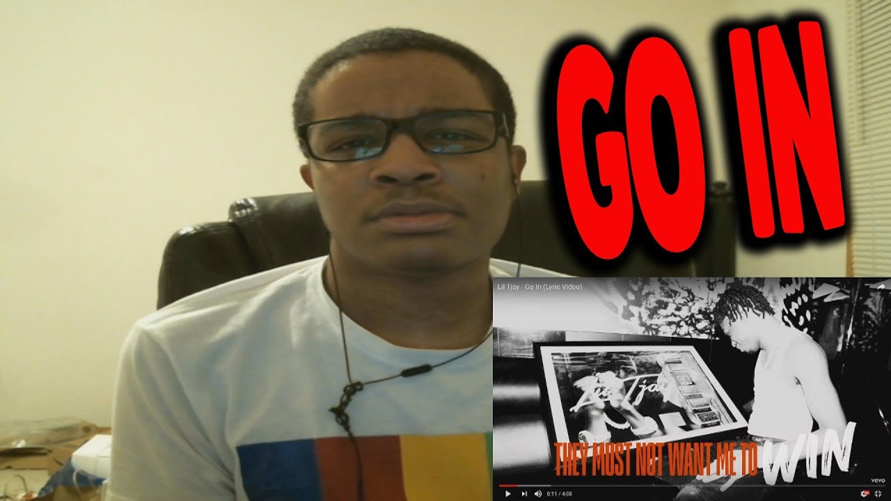 Lil Tjay - Go In (Lyric Video) REACTION! - YouTube