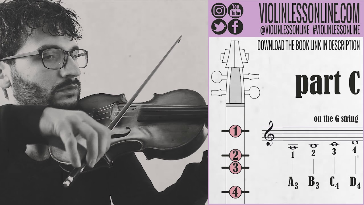 #03 Seviyorum Seni - (Part C) Violin Song Tutorial - YouTube