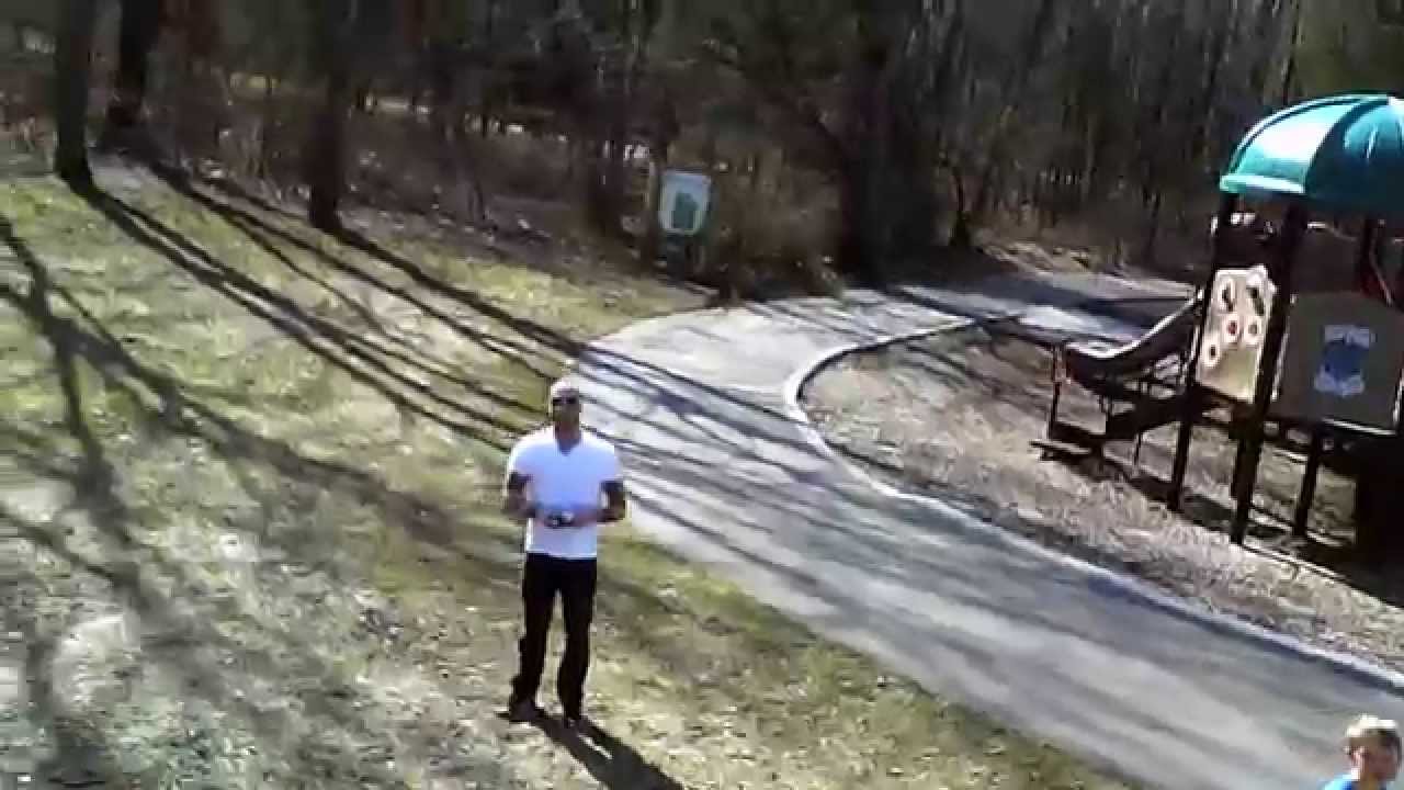Our first drone video at Dog Poop Park - YouTube
