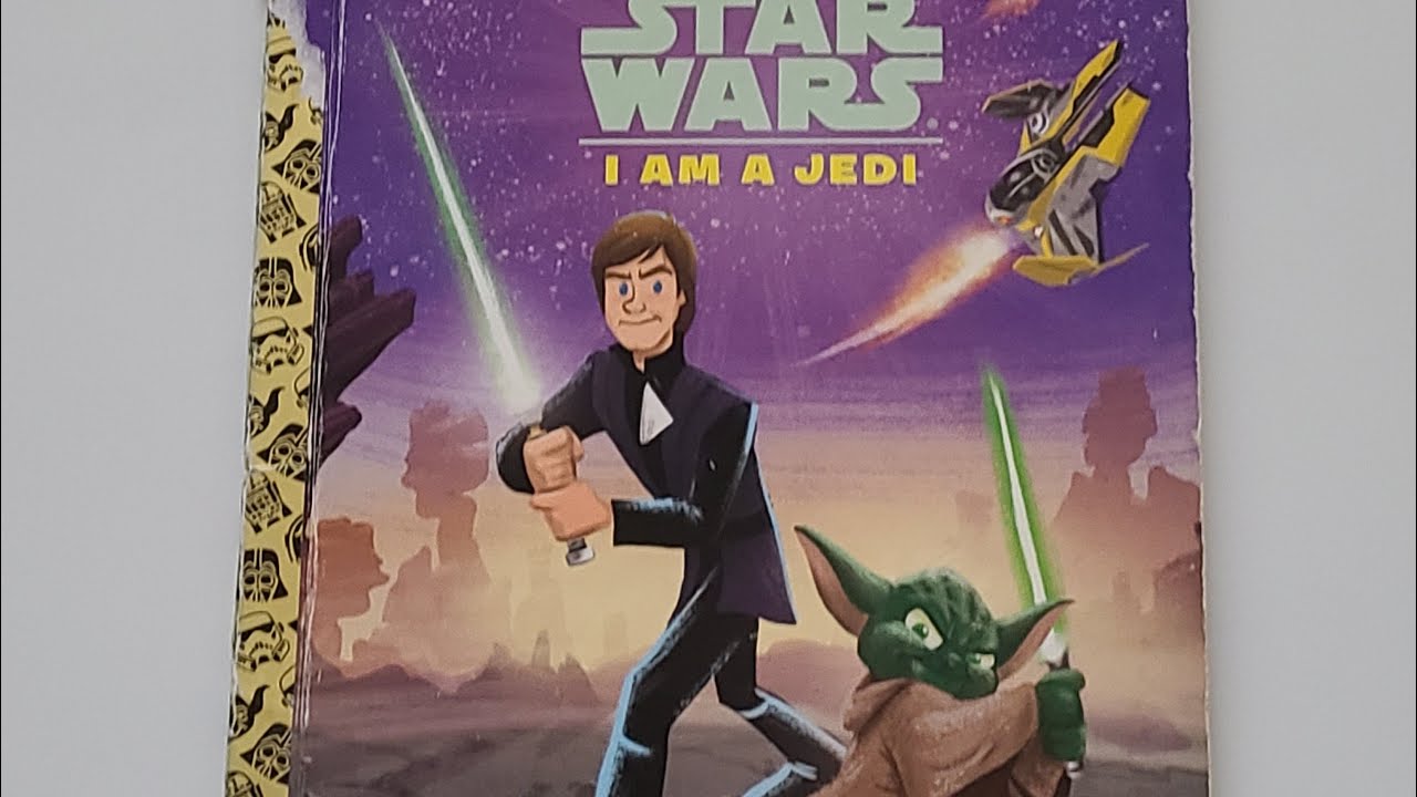 Star Wars! I am a Jedi star war book ! Read aloud books! Story time for ...