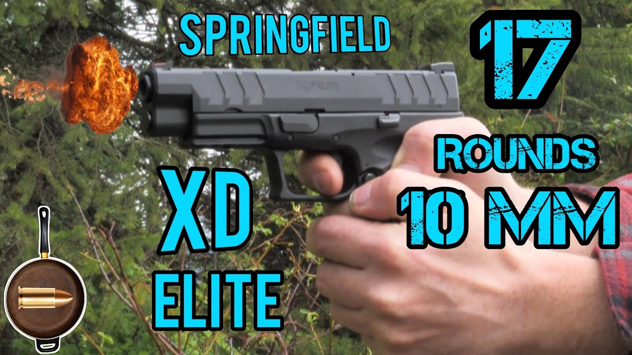 Awesome 10mm Pistol The Springfield XD Elite Double Stack 17 Rounds ...