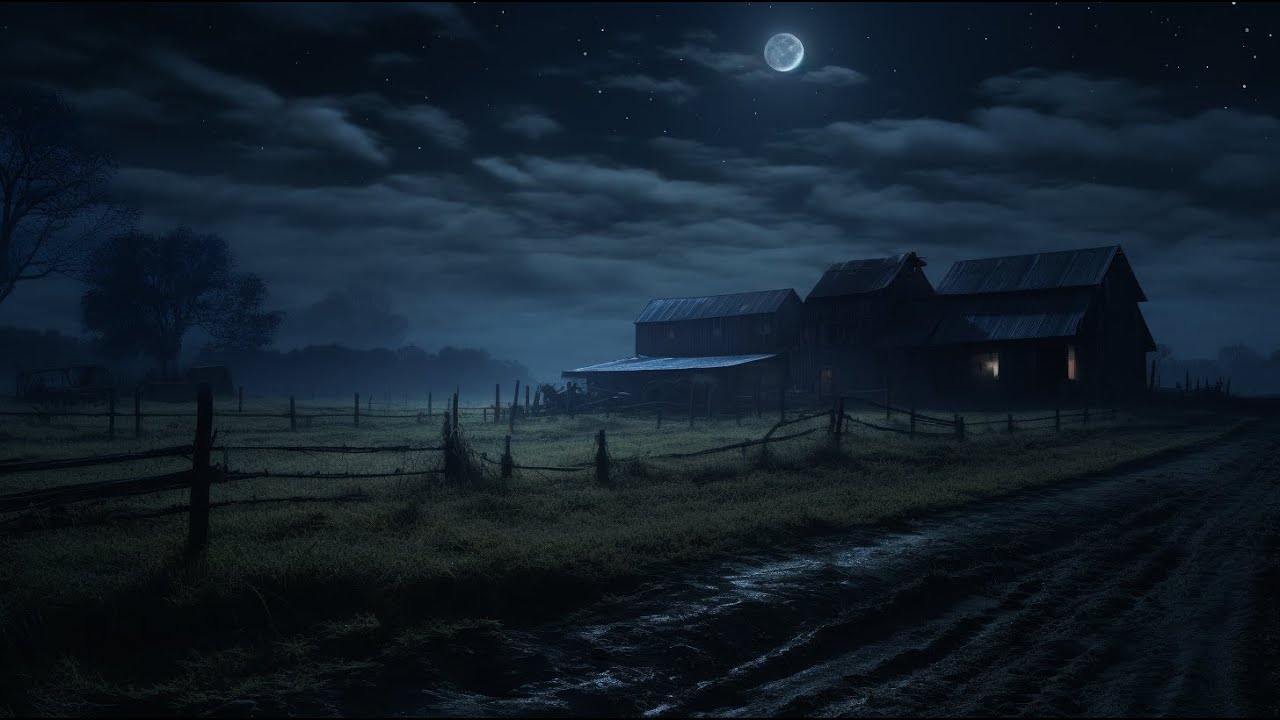 Escape to The Enchanting Dark Night Farm with Relaxing Dark Academia ...