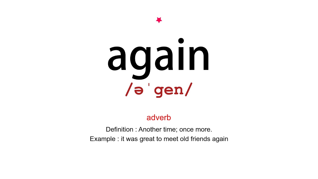 How to pronounce again - Vocab Today - YouTube