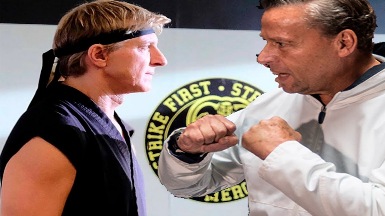 Johnny Lawrence de Cobra Kai Reacciona a Alfredo Adame - YouTube