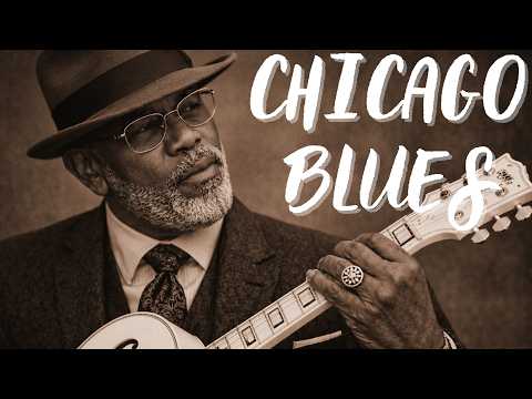 Blue Suit Blues – Slow Chicago Blues Guitar & Smooth Jazz for Midnight Relaxation