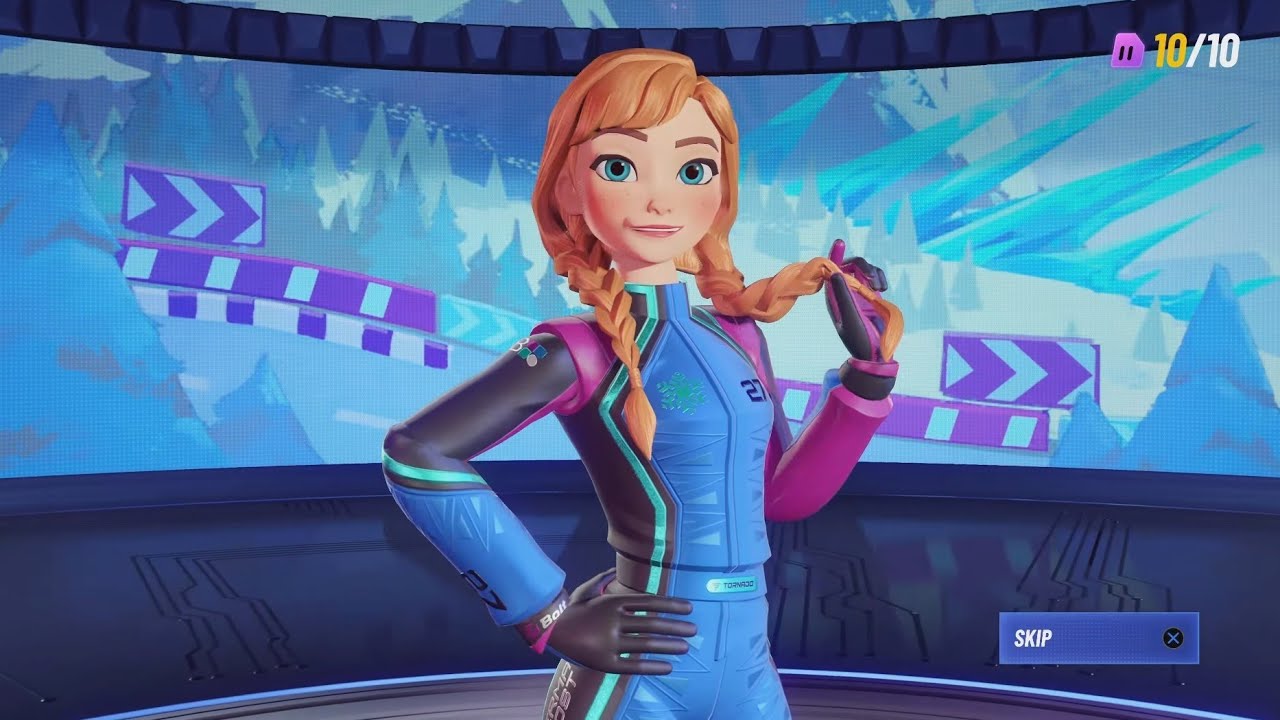 ANNA - New Racer Entrance - Disney Speedstorm - YouTube