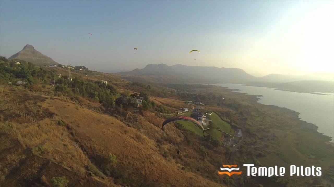 Paragliding at Kamshet with Templepilots Paragliding - YouTube
