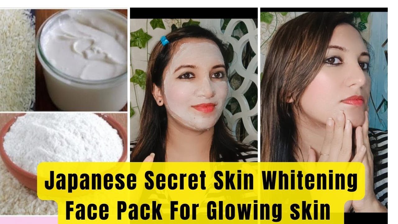 Try this Japanese Secret Skin Whitening Face Mask For Glowing Skin ...