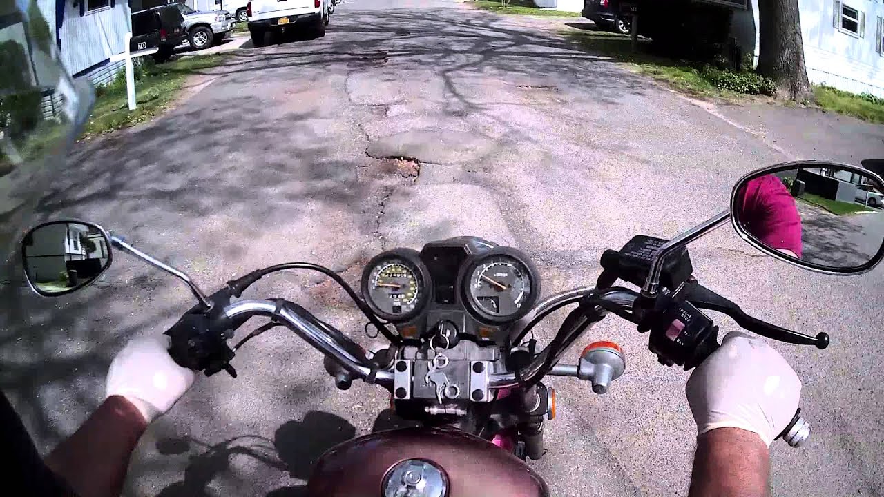 1986 Suzuki GS550L Test Ride - YouTube