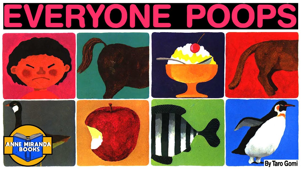 📗 Kids Book Read Aloud: EVERYONE POOPS by Taro Gomi - YouTube