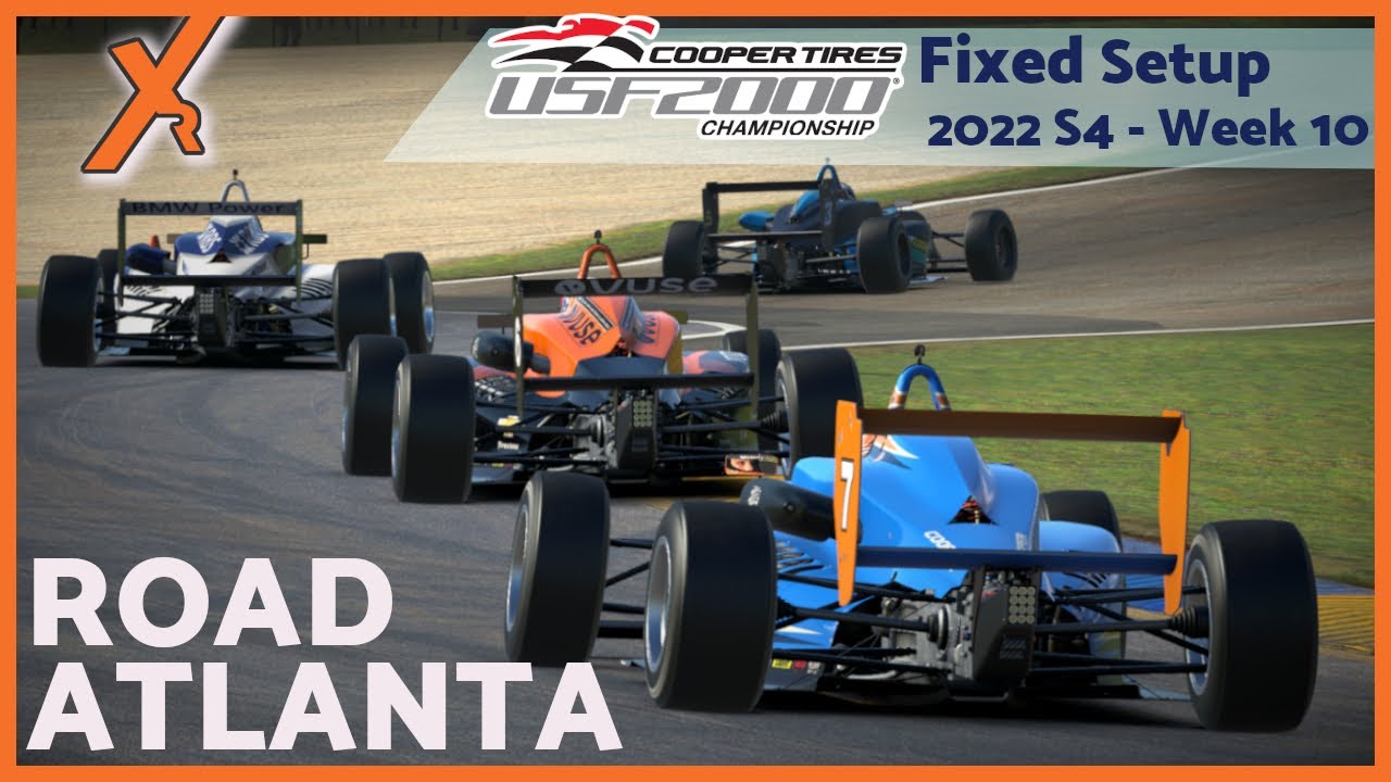 USF2000 | Road Atlanta | iRacing - YouTube