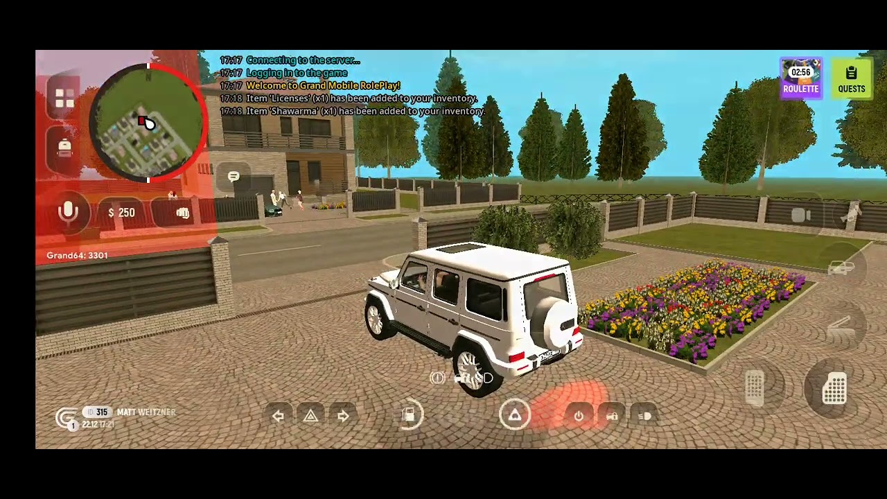 Grand Mobile RP Gameplay part 1 - YouTube