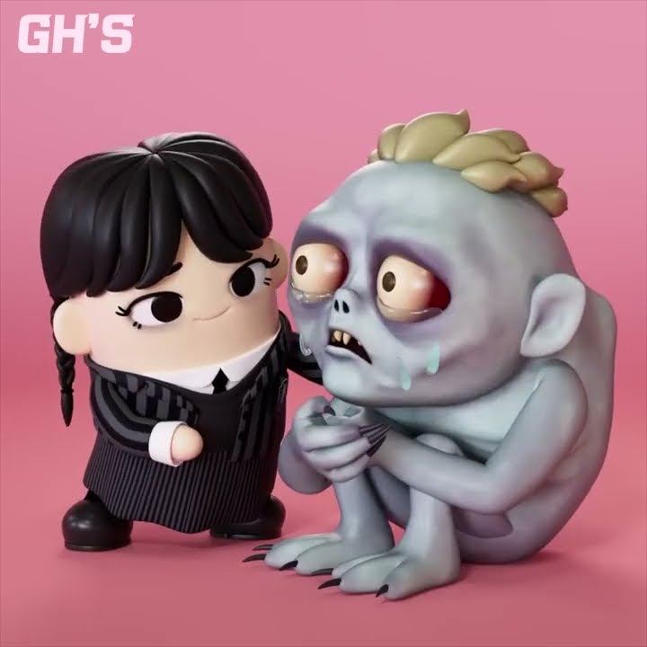 sigma wednesday 3d ghs animation #sigma #wednesday - YouTube