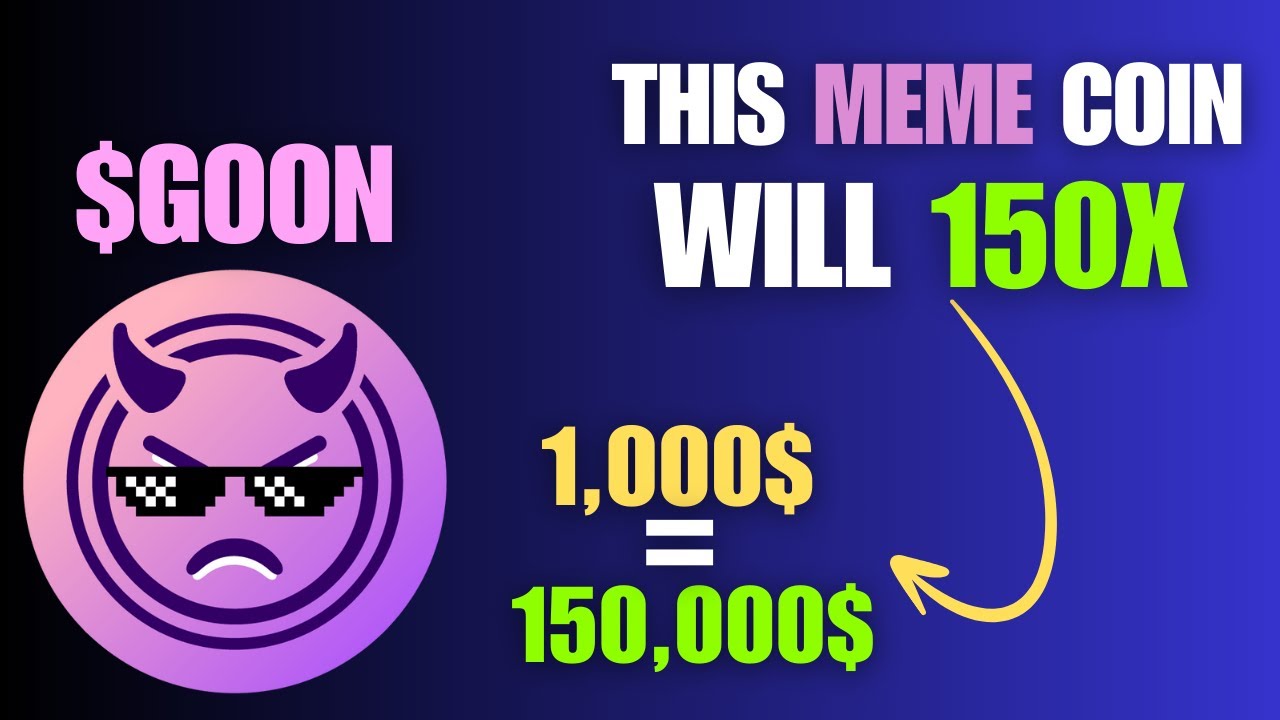😈 GOON: Polygon's $1 Billion Meme Coin? 150x Potential Explained! 🚀 ...