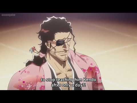 Head Captain Shunsui assigns Captain Unohana to train Kenpachi Zaraki 🔥🔥🔥 ~ Bleach TYBW Ep 9