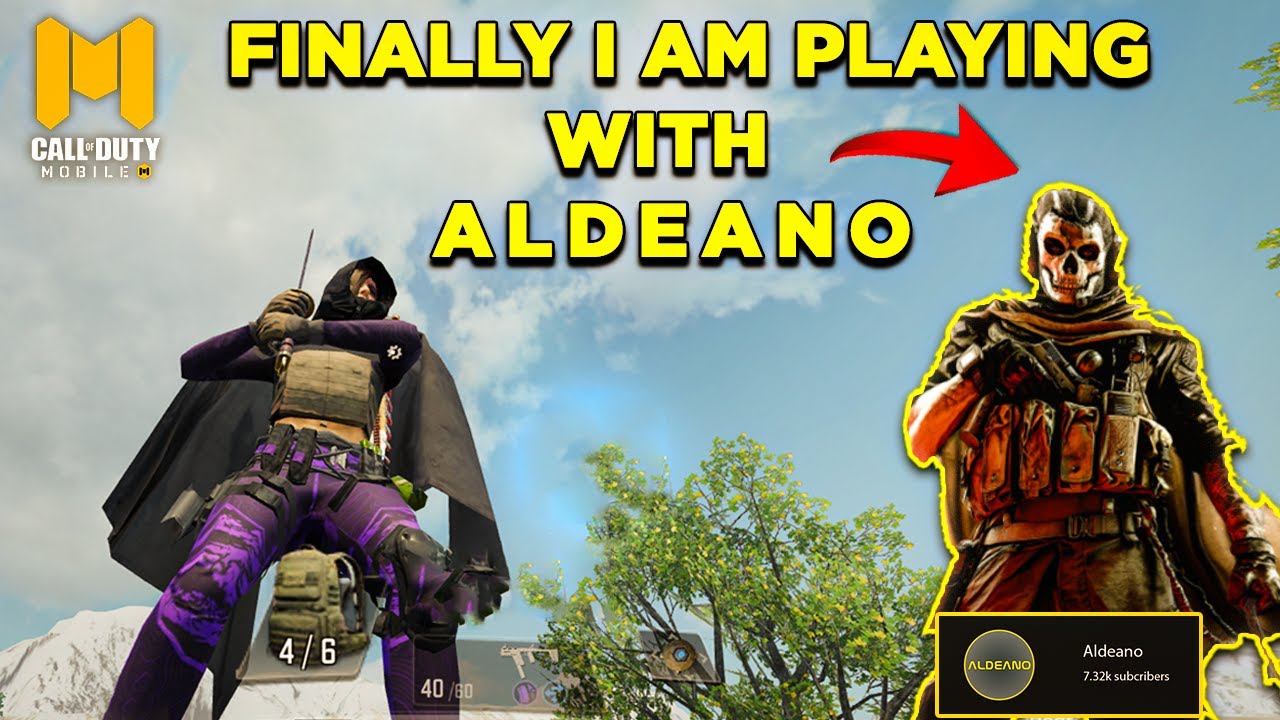 I WAS PLAYING WITH @Aldeano IN CALL OF DUTY MOBILE | BATTLE ROYALE | DUO VS SQUAD | #codm # ...